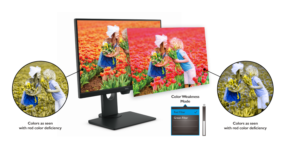 Langzeittest: Monitor für Berufstätige mit Farbsehschwäche | BenQ ...