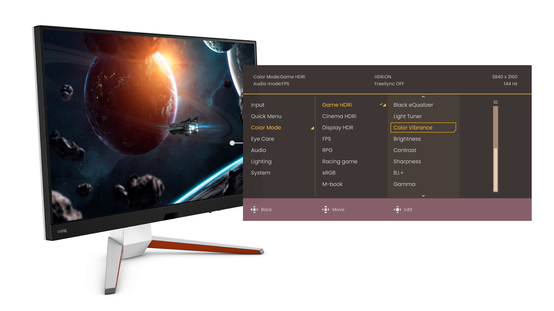 Color Vibrance: Personalized Gaming Monitor Image Settings | BenQ UK