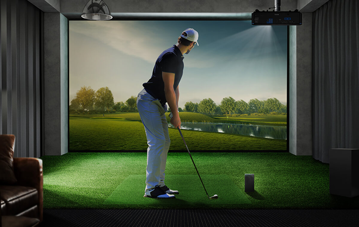 Build A Home Golf Simulator With The Perfect Projector