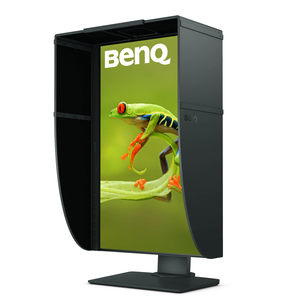 BenQ SH240 monitor shield - Reducing glare with a monitor hood | BenQ ...