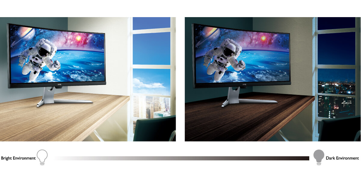 Écran gaming incurvé ultra-large BenQ EX3501R HDR 35 pouces - BenQ ...