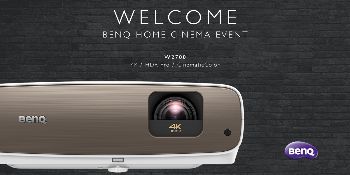 W2700 - 4K HDR-beamer met brede DCI P3-kleurruimte | BenQ Nederland