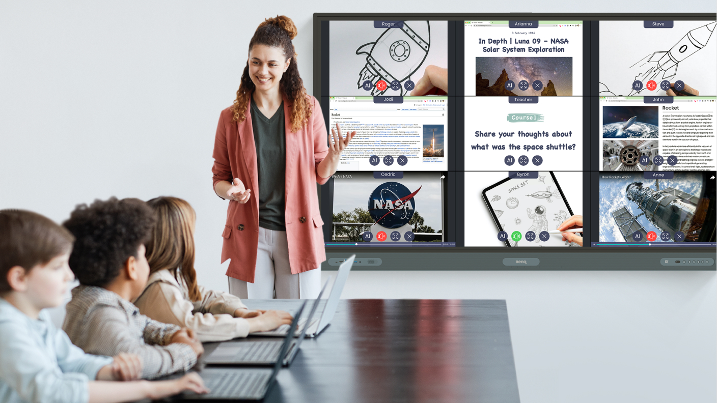 10 Ways to Transform Classroom Screen Sharing with InstaShare 2 | BenQ ...