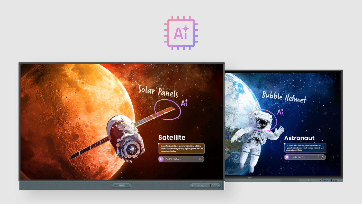BenQ lanza Pantallas interactivas optimizadas para IA con NPU y suite ...