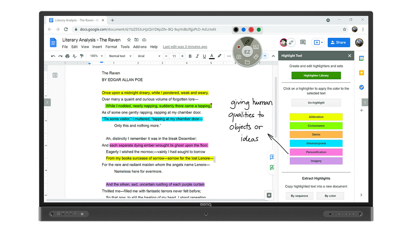 Class Activities with Google Docs on BenQ Boards | BenQ Education UK