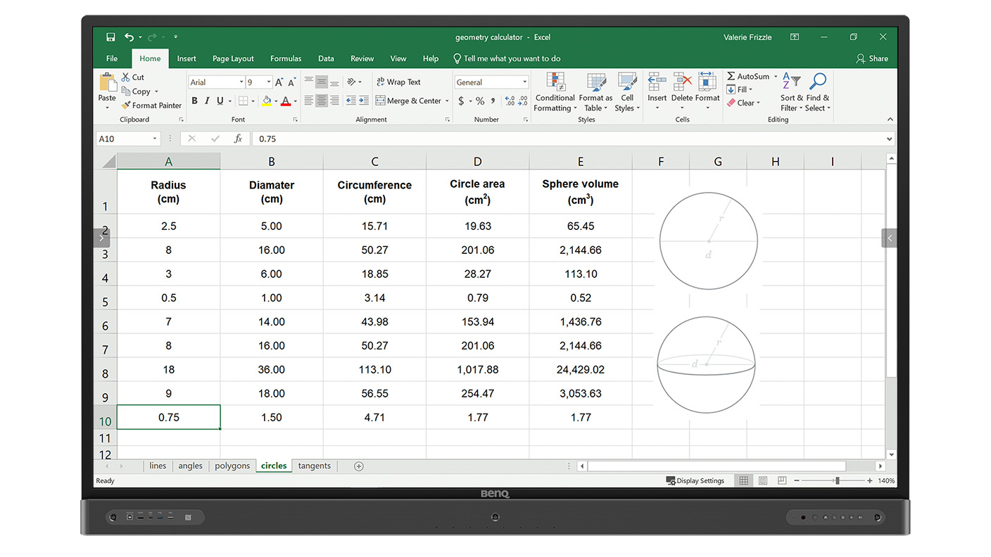 Class Activities with Microsoft Excel on BenQ Boards | BenQ Education UK