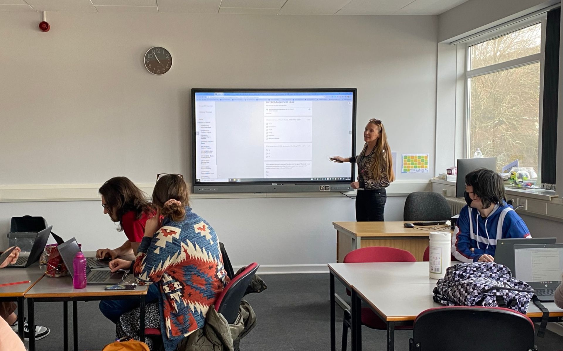 Coleg Sir Gâr develops HyFlex classrooms with BenQ RP7502 and ST7502 ...