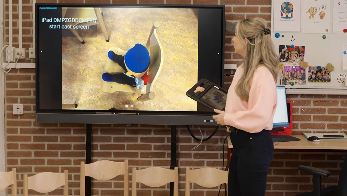 SKOV vervangt hun oude beeldschermen en blaast het onderwijs nieuw ...